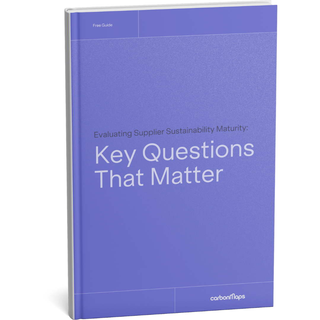 Free Guide to Asking Key Questions in your Supplier Sustainability Assessments